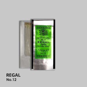 1bag Nickel Plated Beading Needles Regal Size 12, Needles for Seed Bead ...