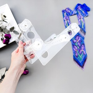 Jewelry Making Transparent Bead Loom, Upright Bead Weaving Frame, Clear ...