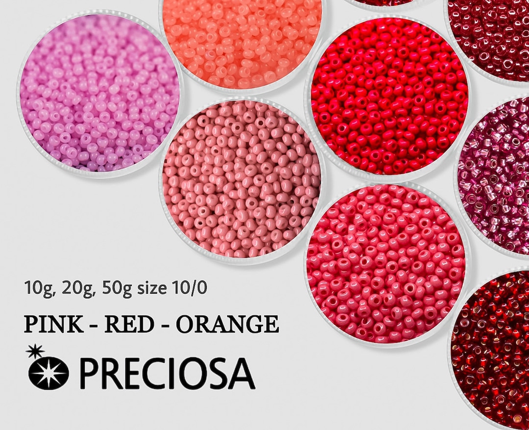 10g 25g 50g Preciosa Seed Beads Size 10/0 Czech Rocailles for Bead ...