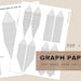 PDF Bead Blank Template Beading Graph Paper Pattern for 2 - Etsy