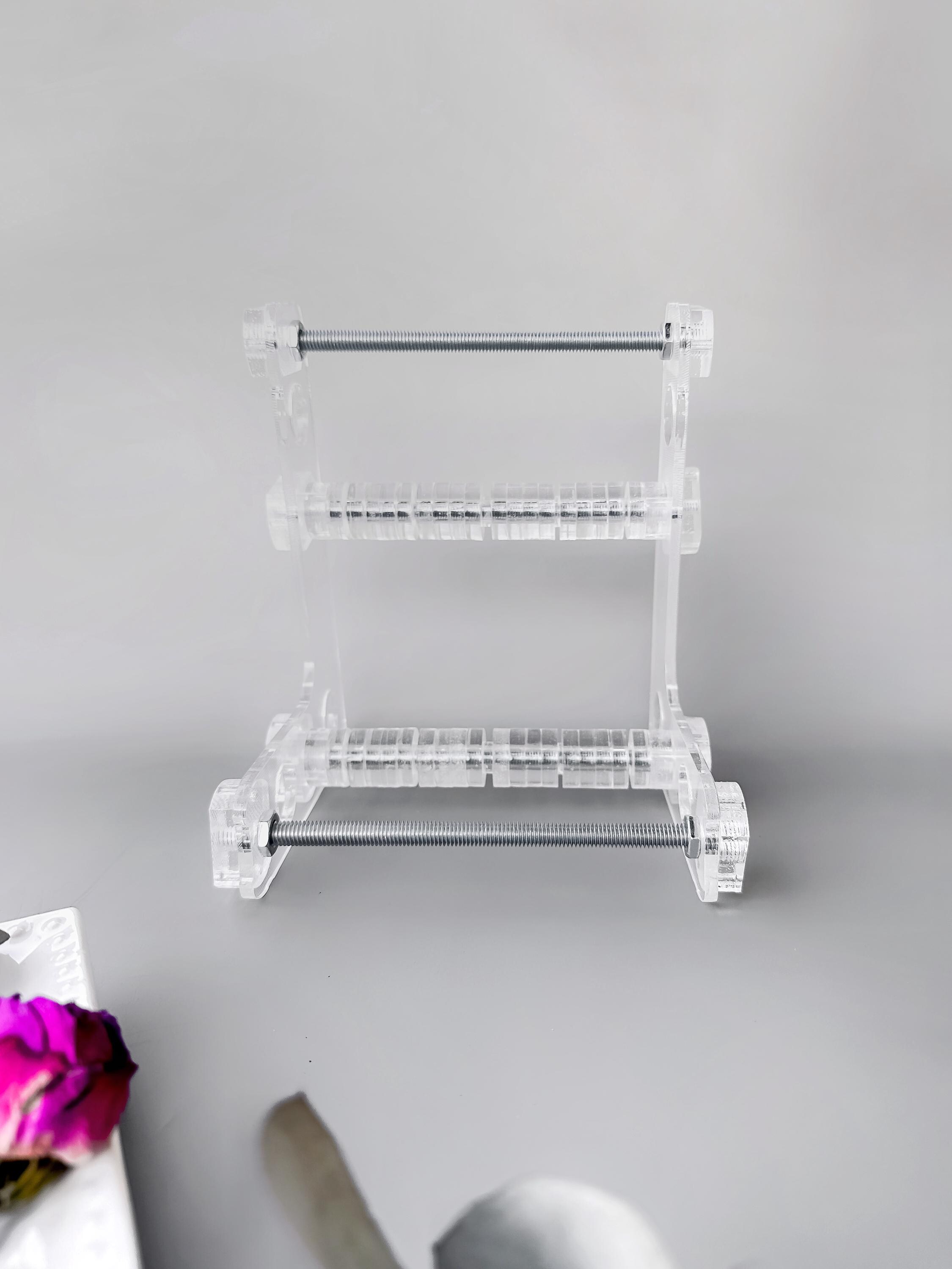 Jewelry Making Transparent Bead Loom, Upright Bead Weaving Frame, Clear ...