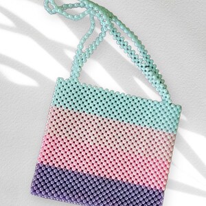 PDF Shoulder Beaded Bag, Simple Digital Beading Pattern, Digital ...