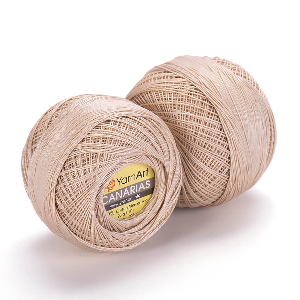 Beige Bead Crochet Thread, Thread for Bead Crochet Technique, Bead ...