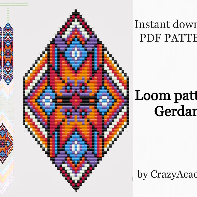 Geometric Beadwork Patterns - Etsy