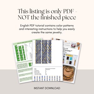 PDF Pattern to Make Python Bead Crochet Rope, Black Snake Crochet ...