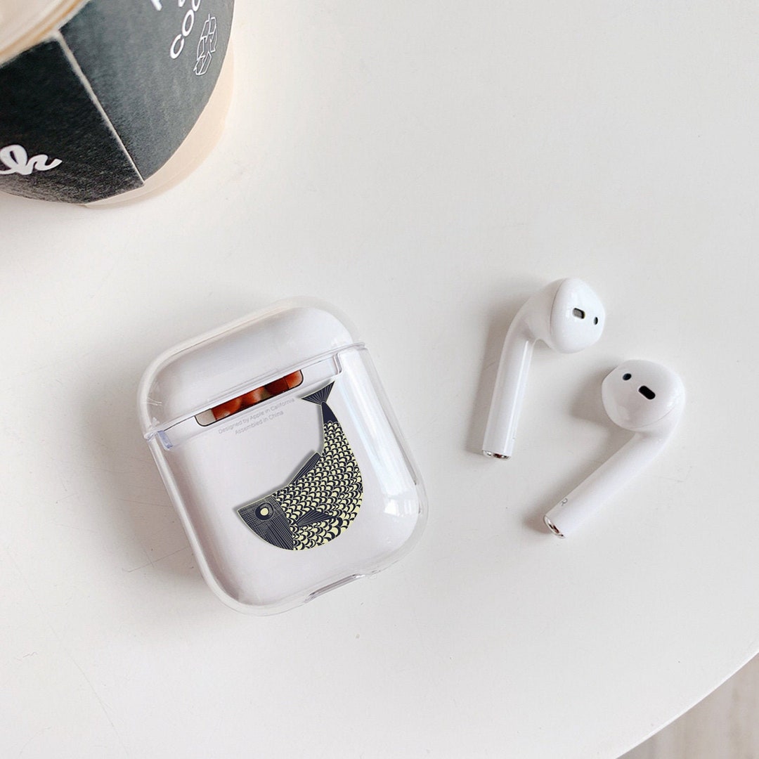 Fish Hard Plastic Silicone Case Airpods 3 Case Compatible Airpods Pro ...
