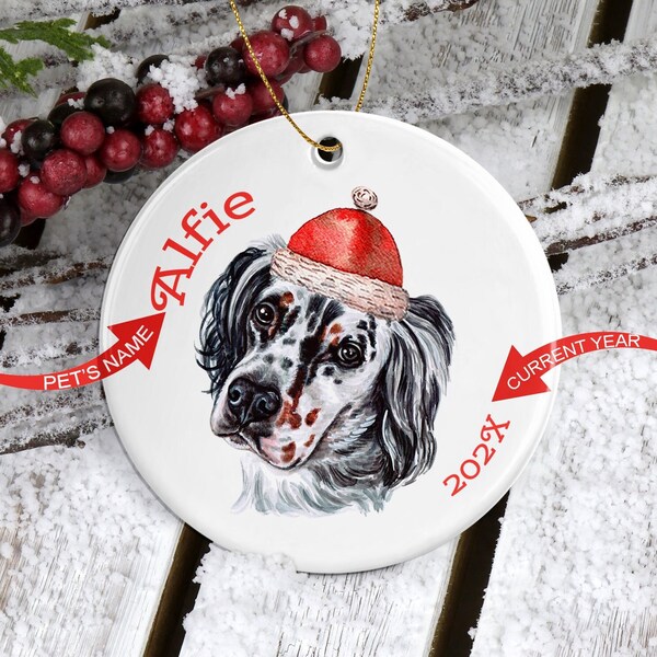 Setter Ornament - Etsy