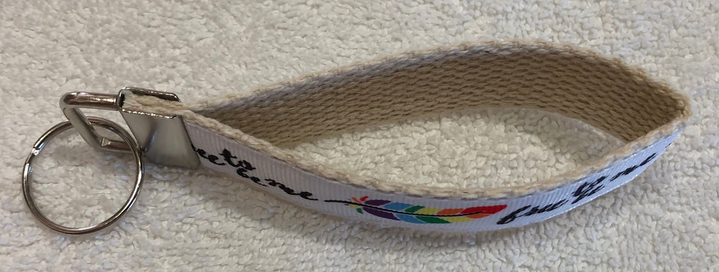 Pride Key Fob Trans Pride Ribbon Show Your Trans Pride - Etsy