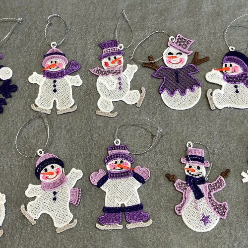 FSL Snow Free Standing Lace Machine Embroidery Designs Instant | Etsy UK