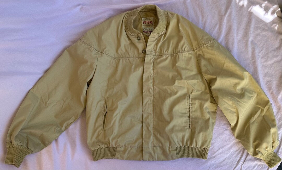 Vintage PETERS All Weather Sportwear Golf/casual Jacket - Etsy