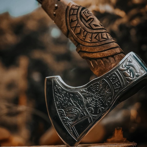 Craft Supplies & Tools Tools Home & Hobby Mjolnir Viking axe handle ...
