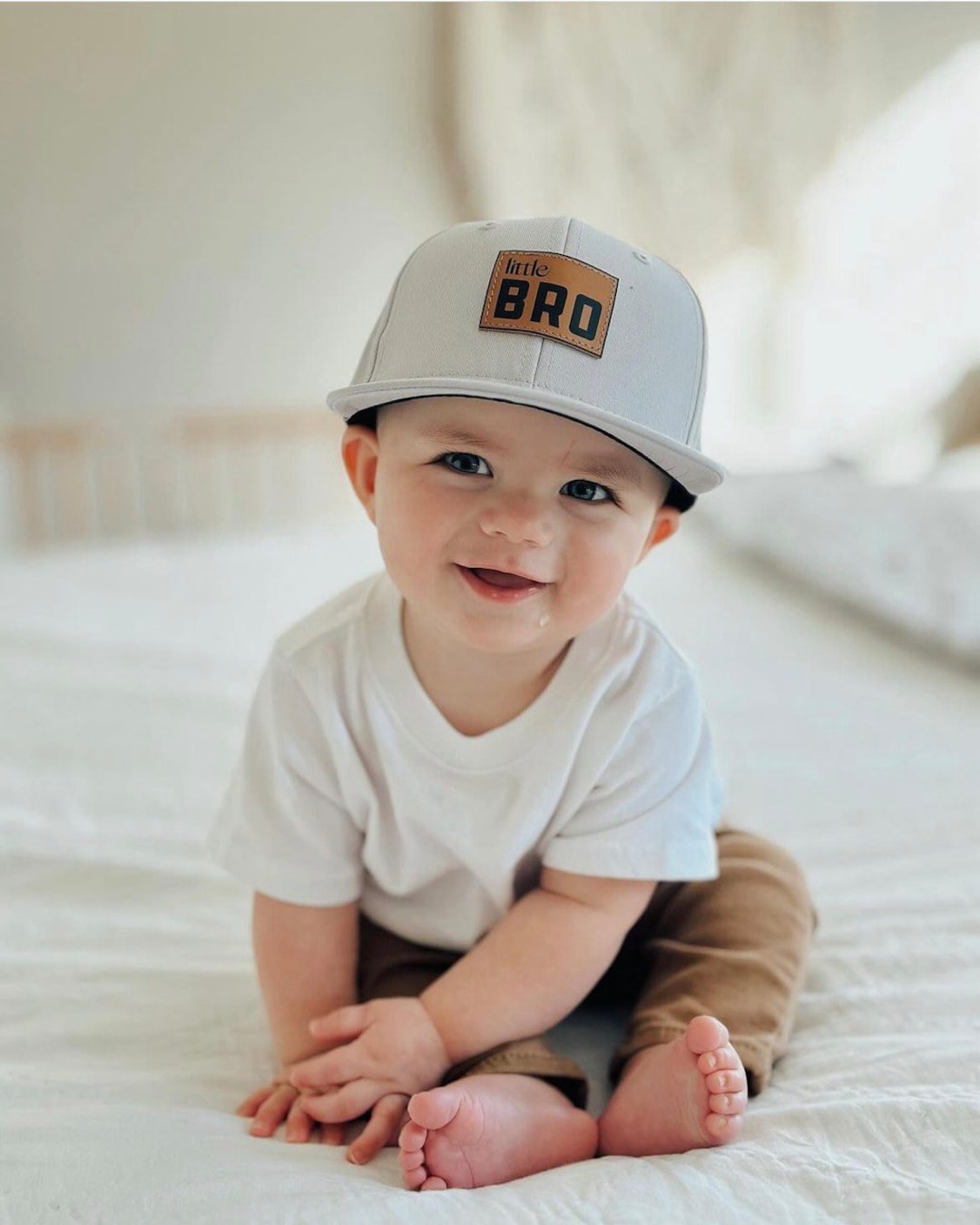 Matching Big Bro Little Bro Snapbacks, Personalized, Babt Announcement ...