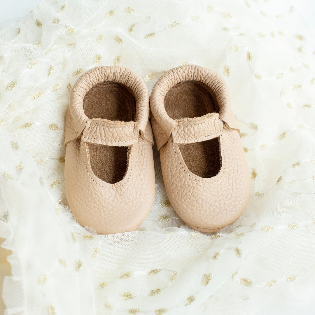 MJ Baby Moccasins, Italian Leather, Newborn ,infant, Toddler, Birthday ...