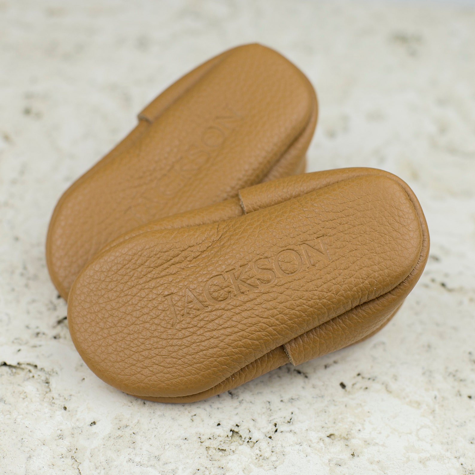 Italian Leather. Baby Yellow Leather Booties With Brown Sole | Etsy