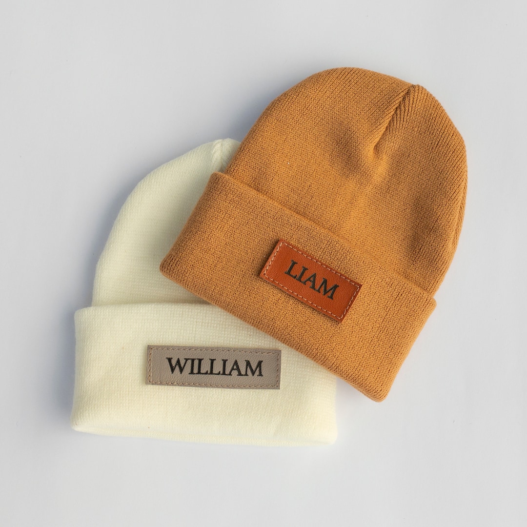 Personalized Baby Hat Custom Name Newborn Beanie for Toddler Hat Baby ...