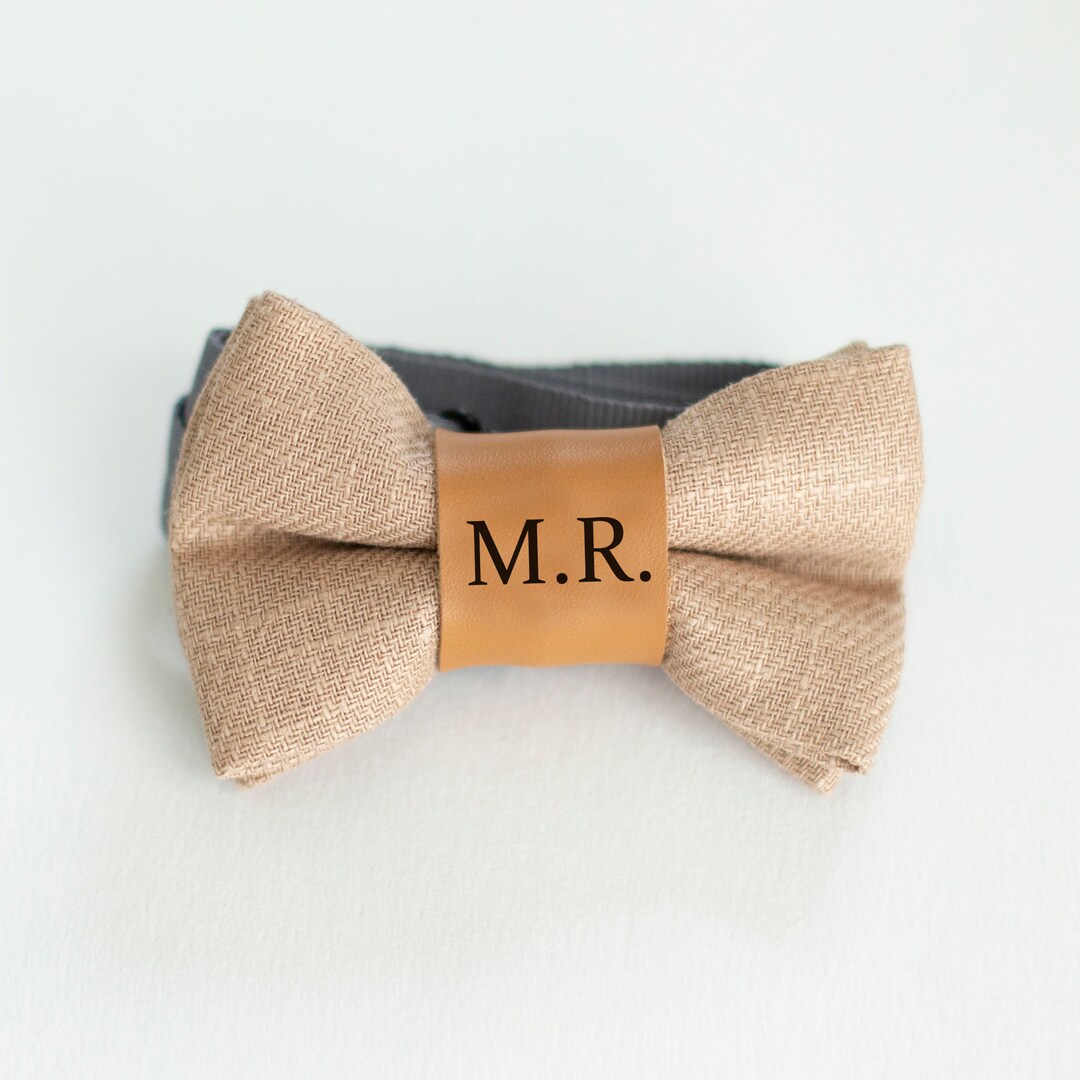 Toddler Boys Custom Bow Tie, Baby Boy Bow Tie, Initials Monogram Kids ...