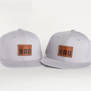 Matching Big Bro Little Bro Snapbacks, Personalized, Babt Announcement ...