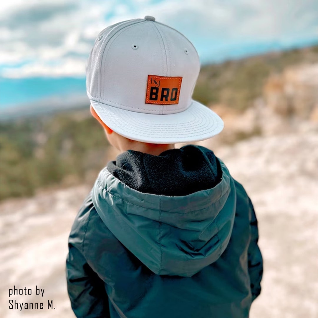 Big Bro, Little Bro Snapback Hat, Personalized, Symbol, Custom Infant ...