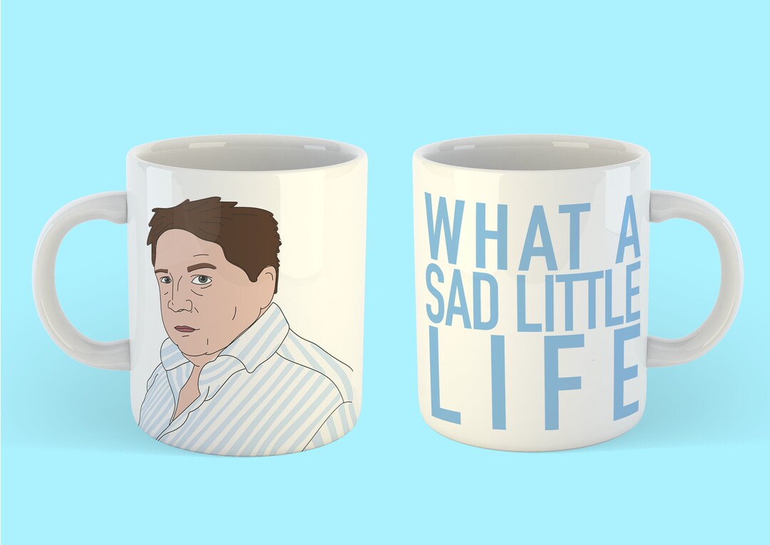 What A Sad Little Life Mug // Come Dine With Me - Etsy