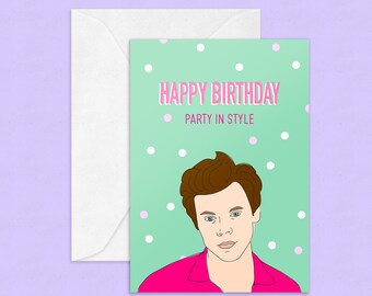 One Direction Birthday Card - Etsy UK