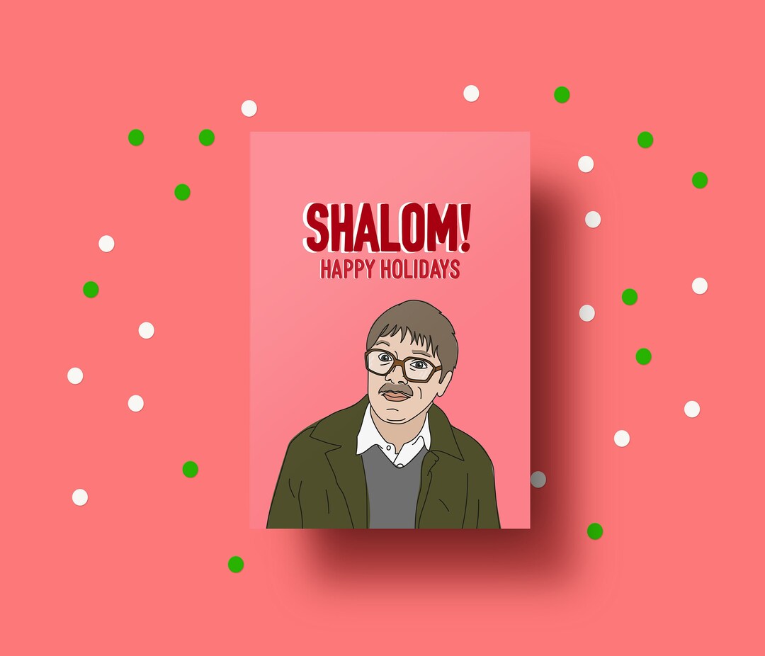 Jim Friday Night Dinner Christmas Card Funny Christmas Cards - Etsy