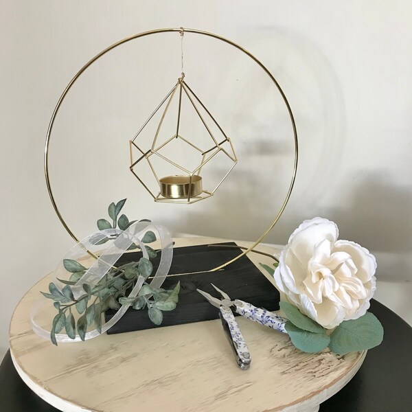 Geometric Centerpiece - Etsy