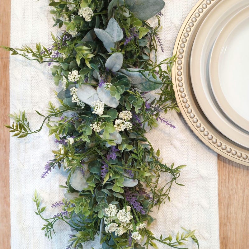 Flower Table Garland - Etsy