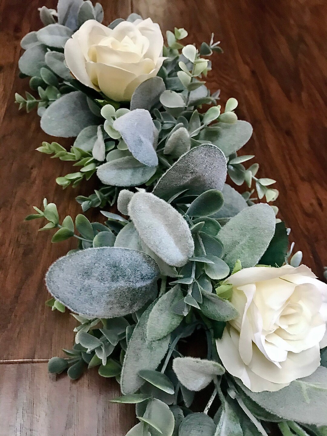 Flower Garland Greenery Table Runner for Wedding Eucalyptus - Etsy