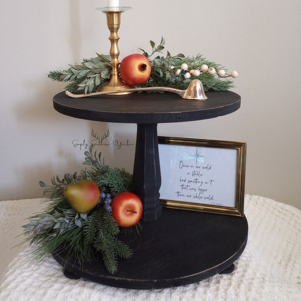 Two Tier Stand - Etsy