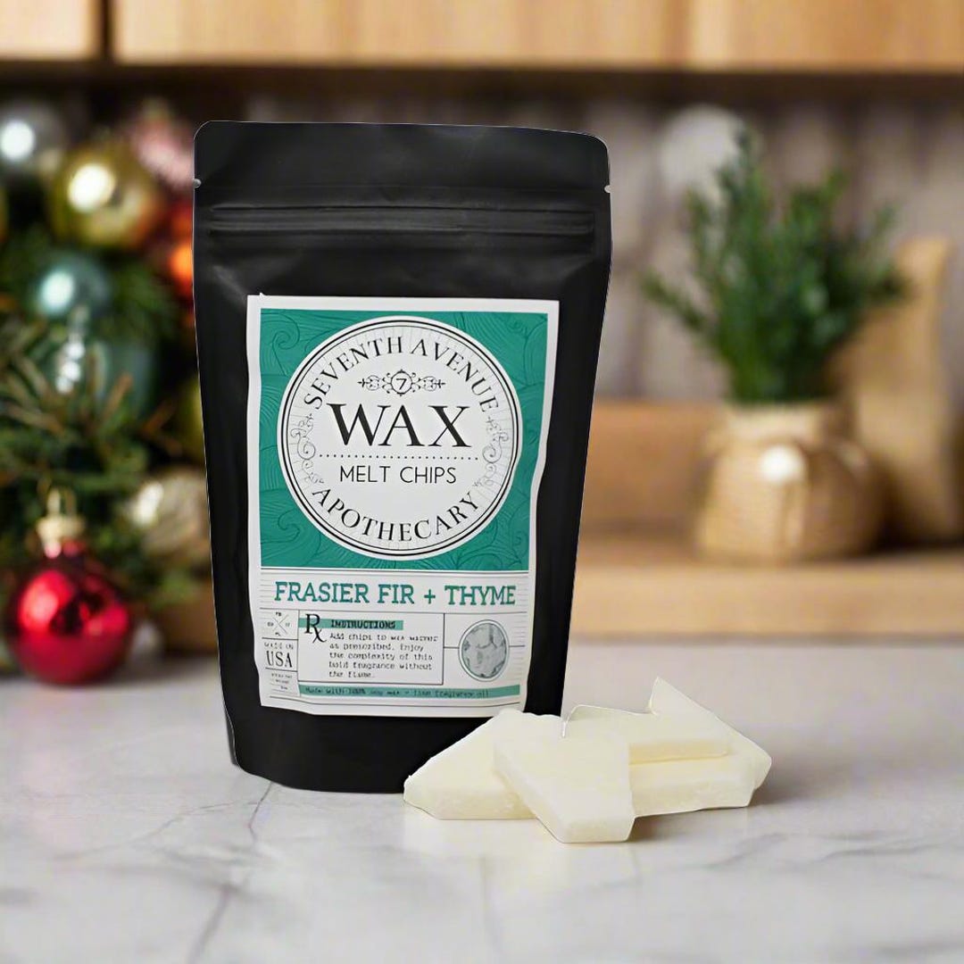 Frasier Fir + Thyme Soy Wax Melt Chips Scented Gift Luxury Home ...
