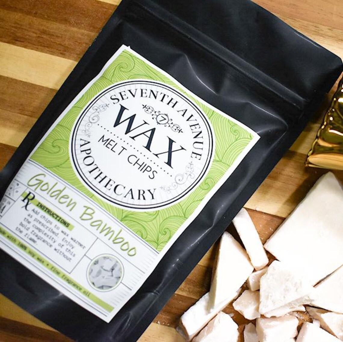 Golden Bamboo Soy Wax Melt Chips Gifts Scented Luxury Home Fragrance ...