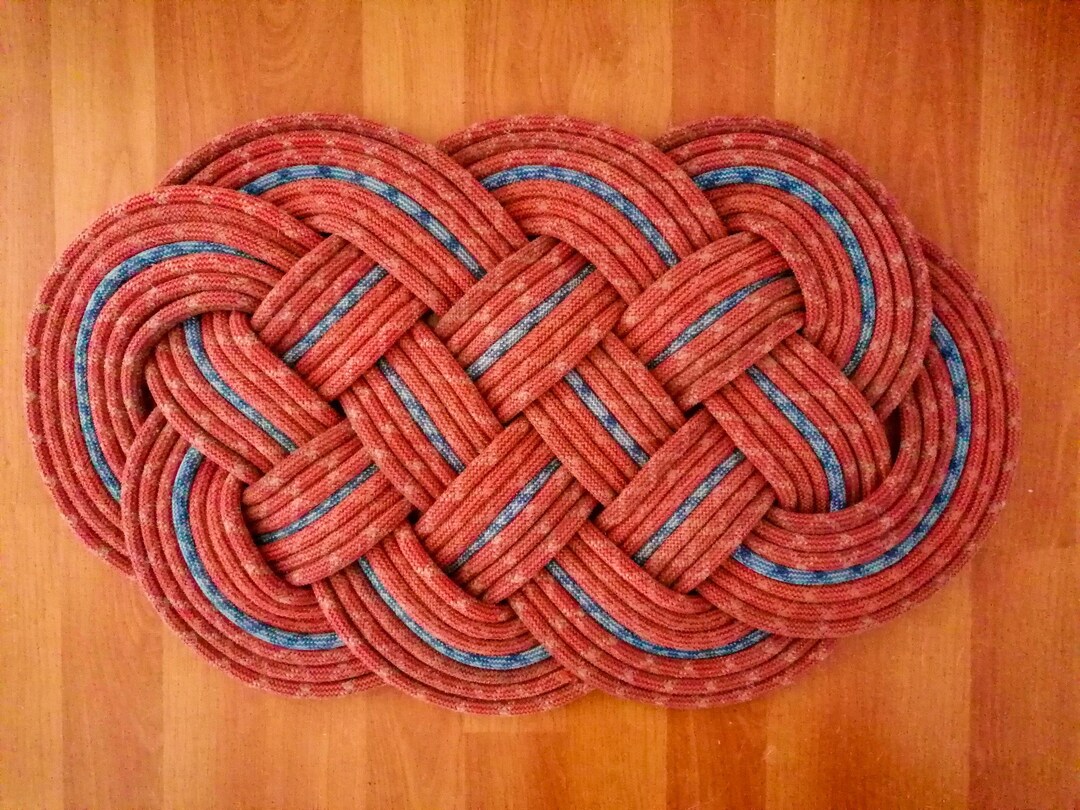 Rope Rug From Retired Climbing Ropes - Upcycled - Etsy