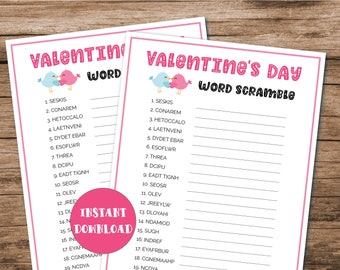 Valentine's Day Activities Kids A-Z Alphabet Game Printable, Vday ...