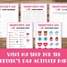 Valentine's Day Activities Kids Word Scramble Printable, Holiday Family ...
