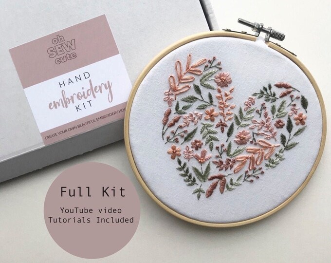 Modern Embroidery Decorations & KitsHandmade by OhSewCuteByRobyn