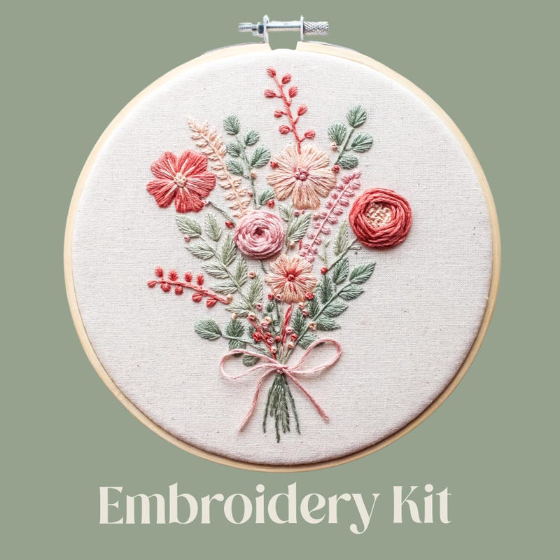 Embroidery Kit - Etsy UK