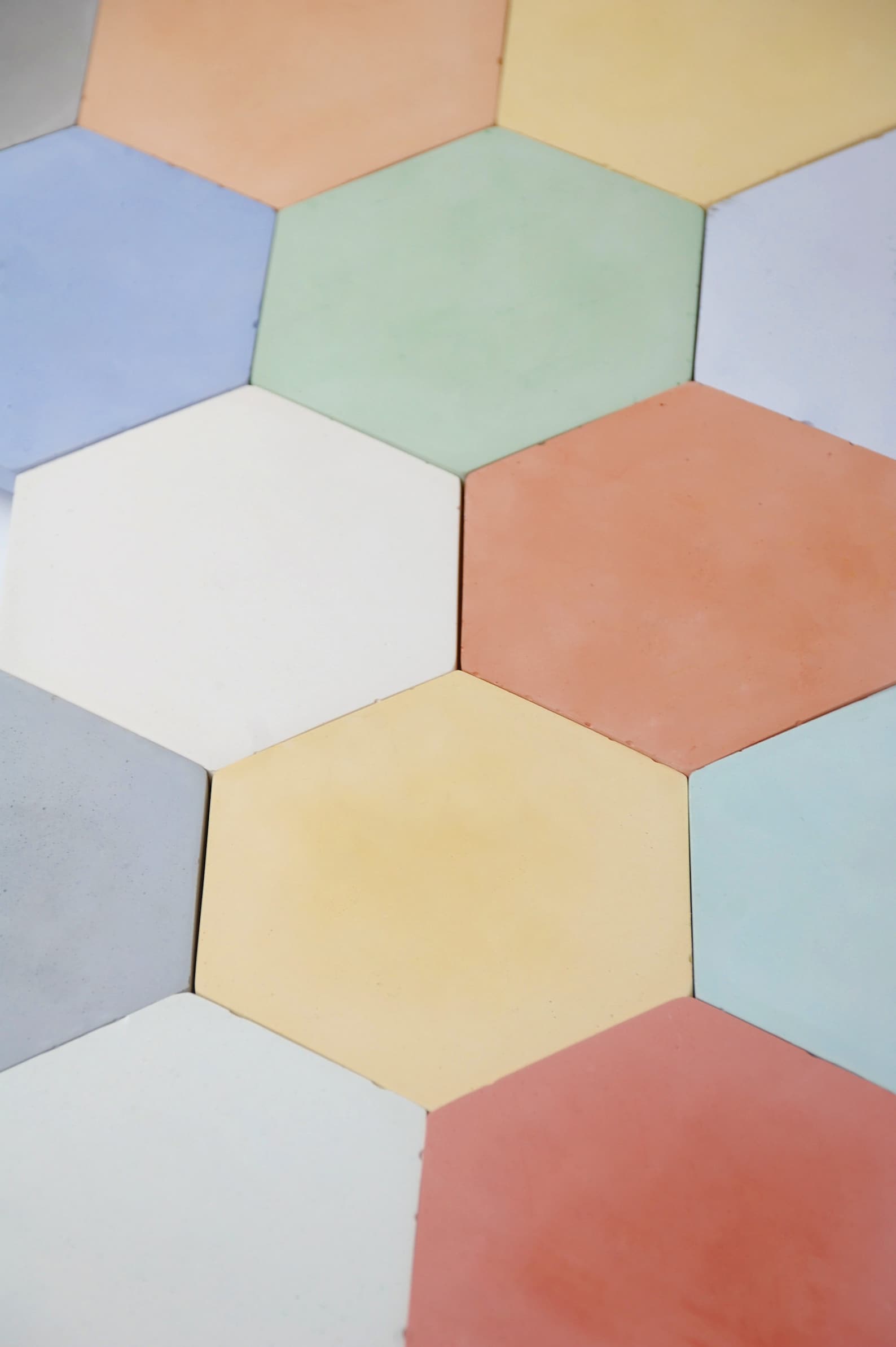 Hexagon Coaster Geometric Coaster Minimalist Home Decor - Etsy