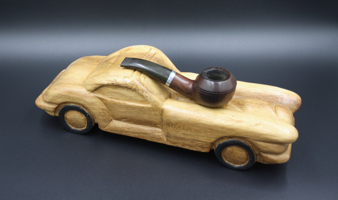 Previously Loved Imported Briar Weber Silver Grain Stubby Pipe in the ...