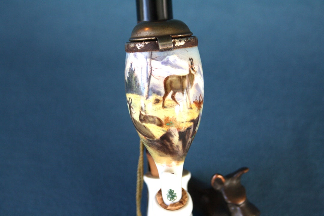 Vintage Cavalier Style Smoking Pipe From Germany With a Hand - Etsy