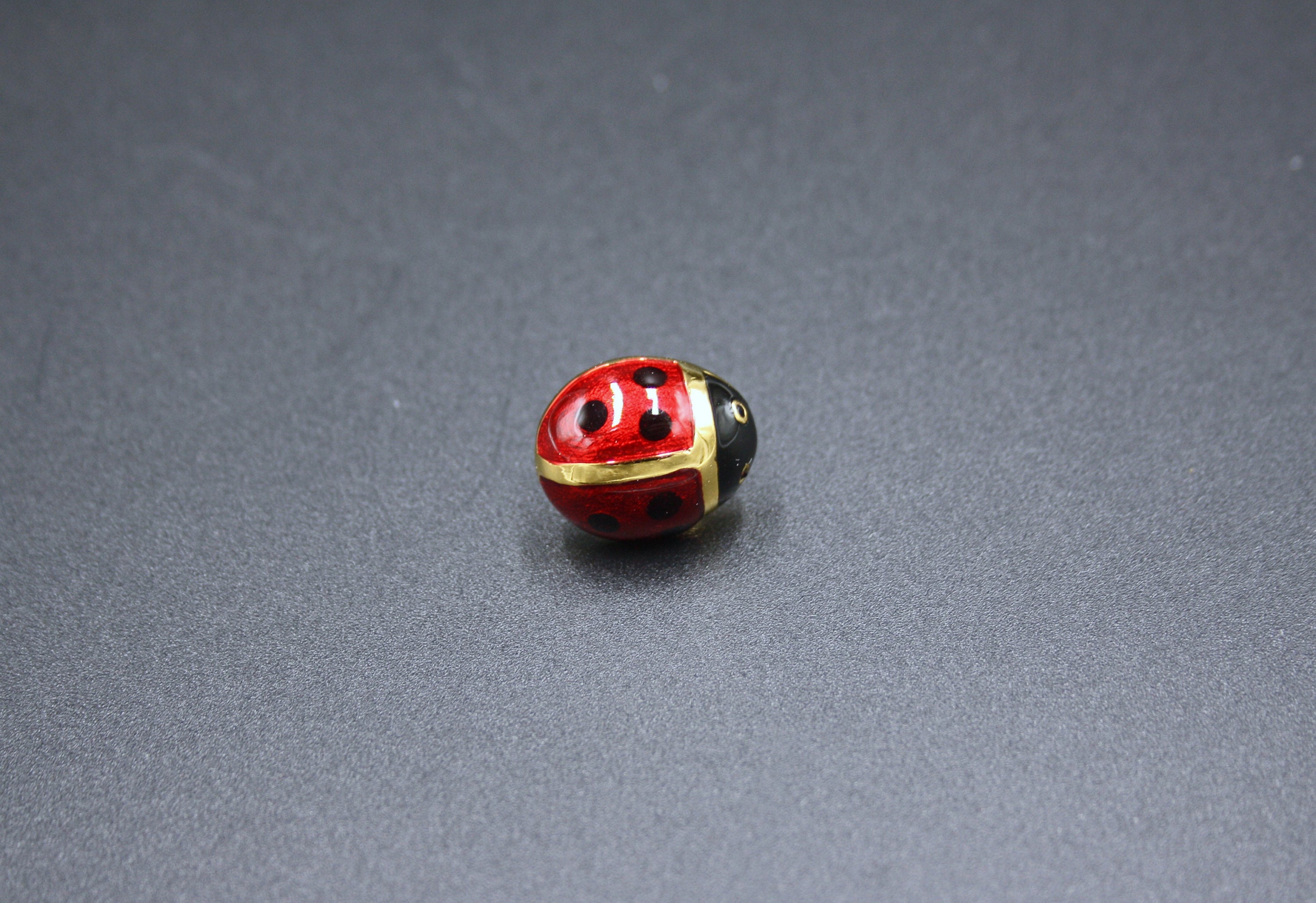 Sweet Little Enameled Ladybug Tac Pin by Carolee Friedlander, Ladybugs ...