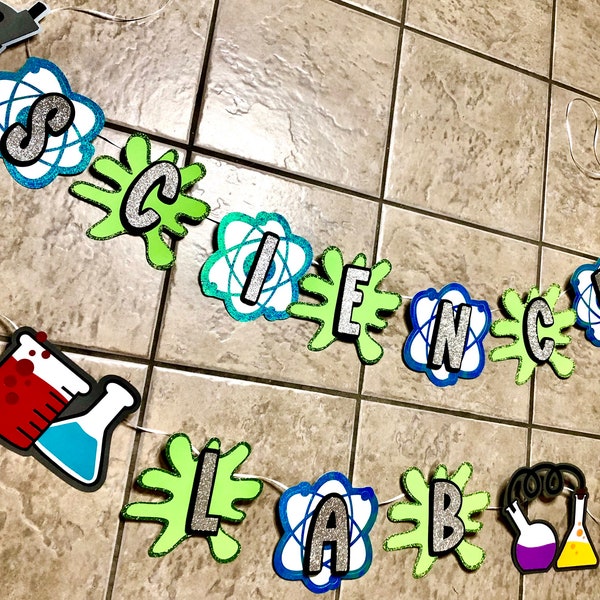 Science Banner - Etsy