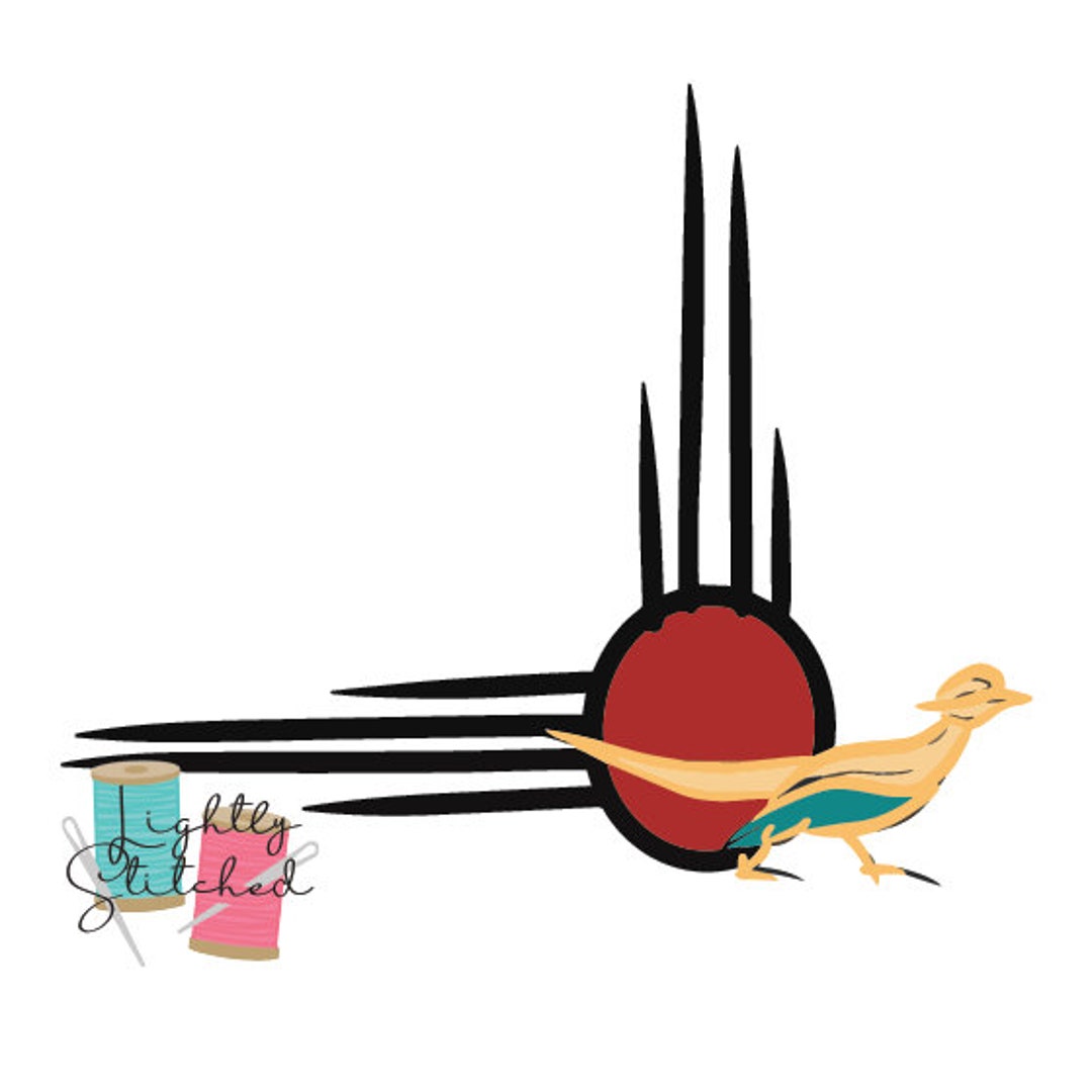 New Mexico Roadrunner PNG SVG NM Design Sublimation T-shirt State Love ...
