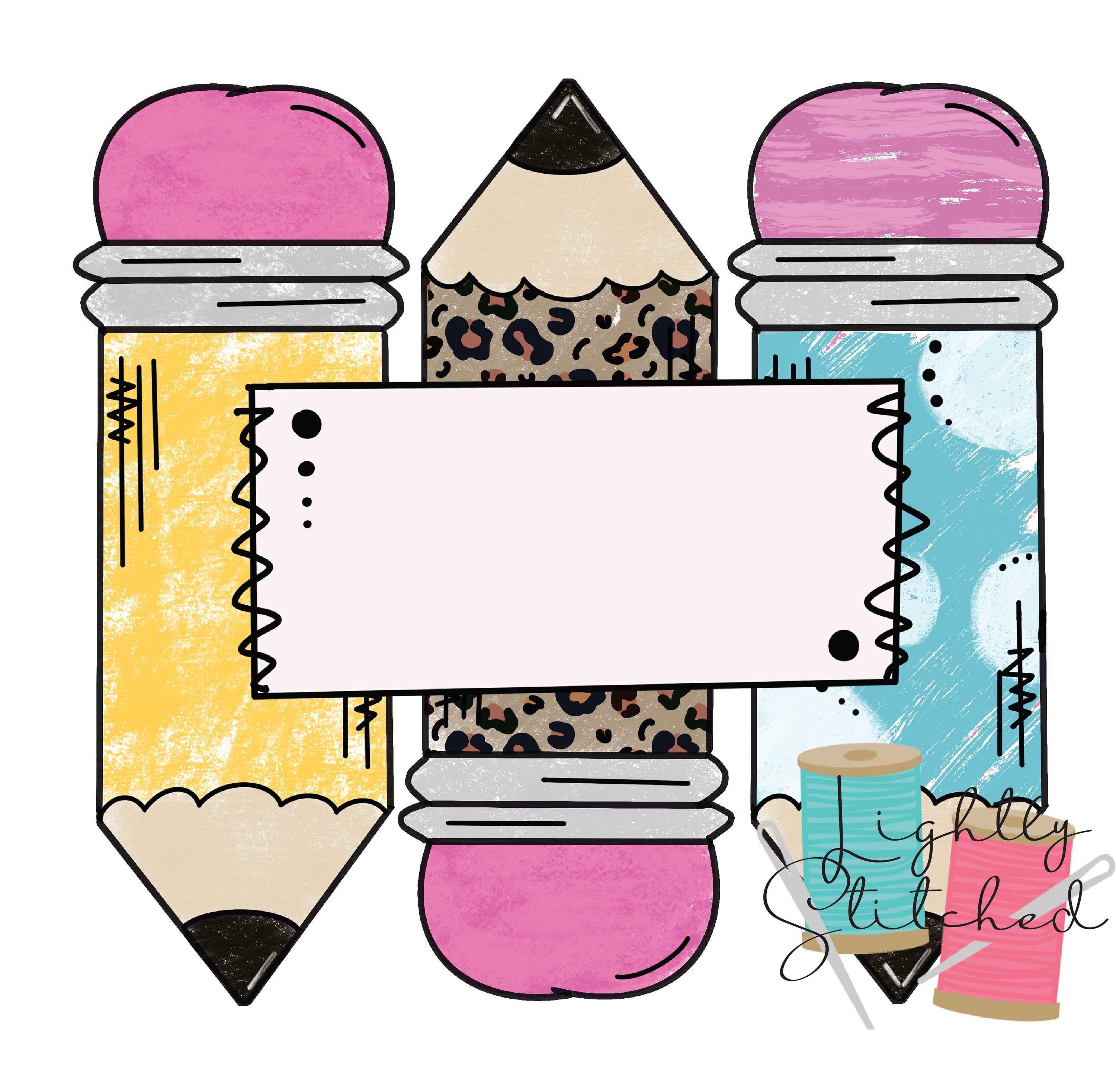 Pencil Teacher Back to School PNG Design for Sublimation on - Etsy