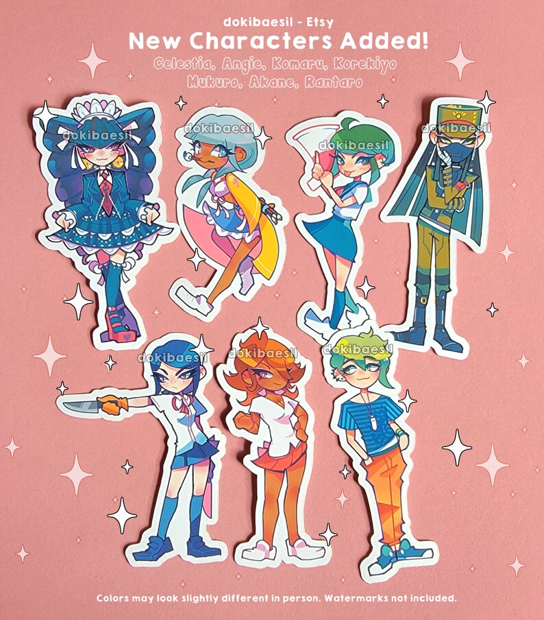 DR Sticker Sets | Etsy