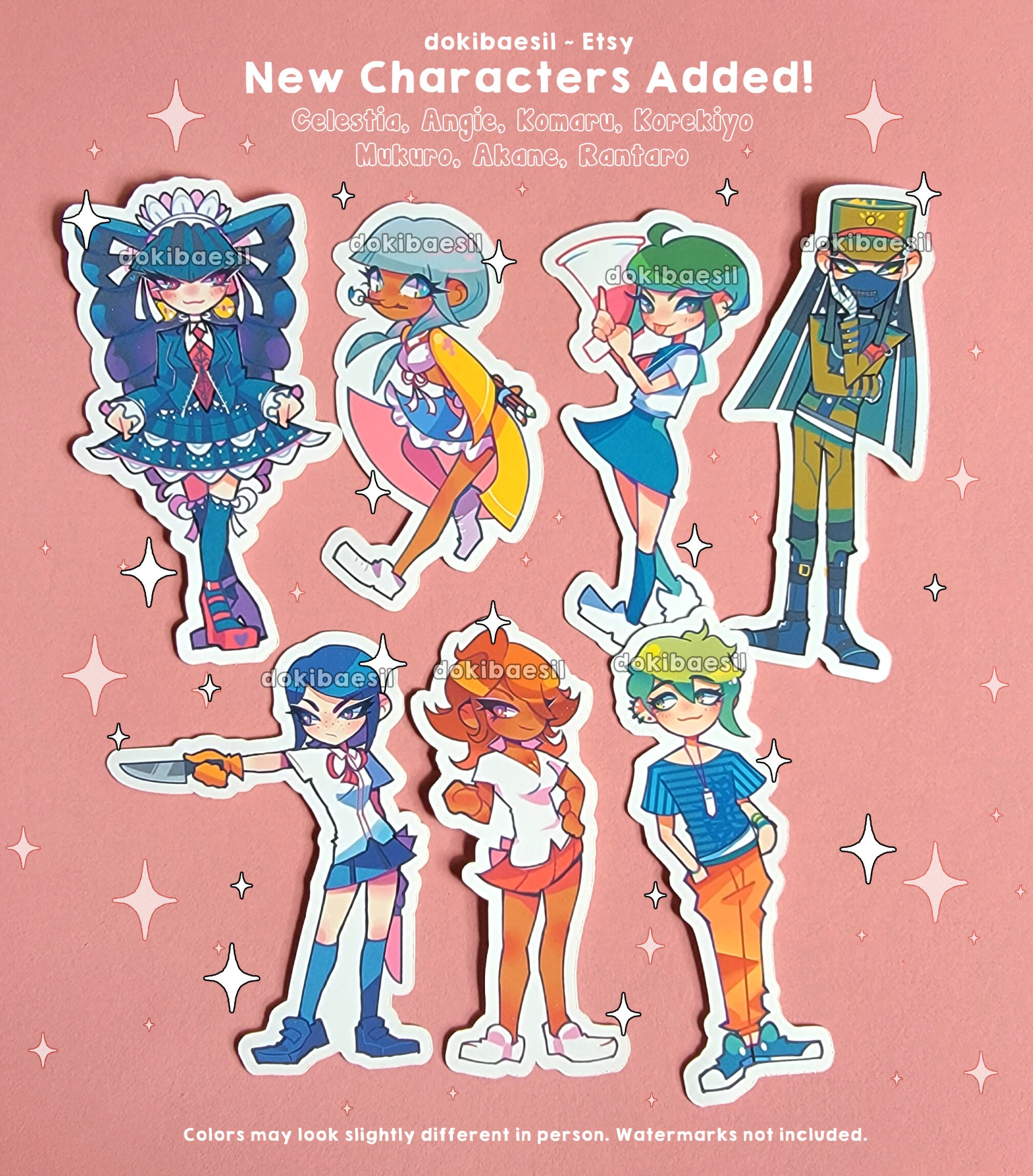 DR Sticker Sets | Etsy