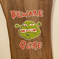 Shrek Party Signage Digital Downloads - Instant Printable Decorations ...