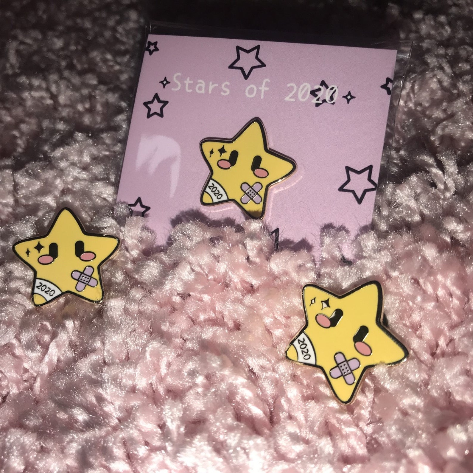 Stars of 2020 Hard Enamel Pin Gold Star | Etsy