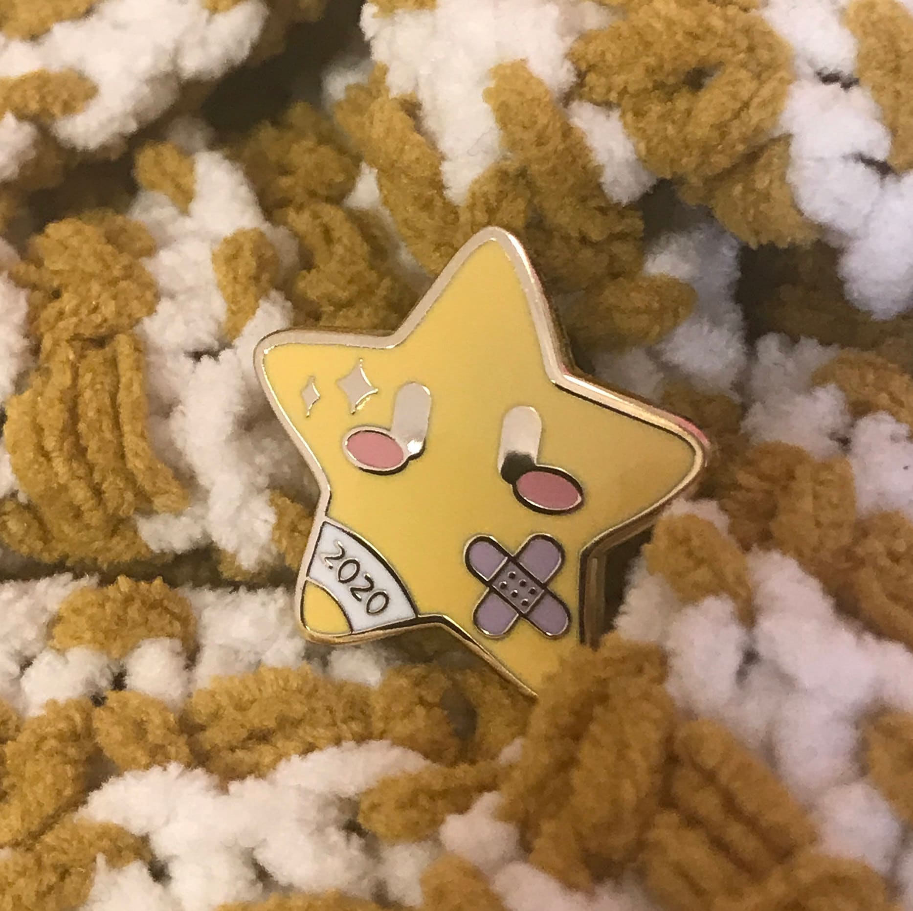 Stars of 2020 Hard Enamel Pin Gold Star | Etsy