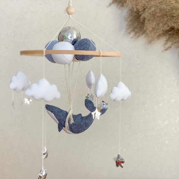 Whale Mobile - Etsy