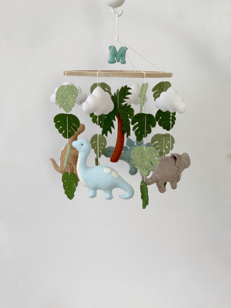 Dinosaur Mobile for Nursery Dinosaur Mobile Dinosaur Baby - Etsy